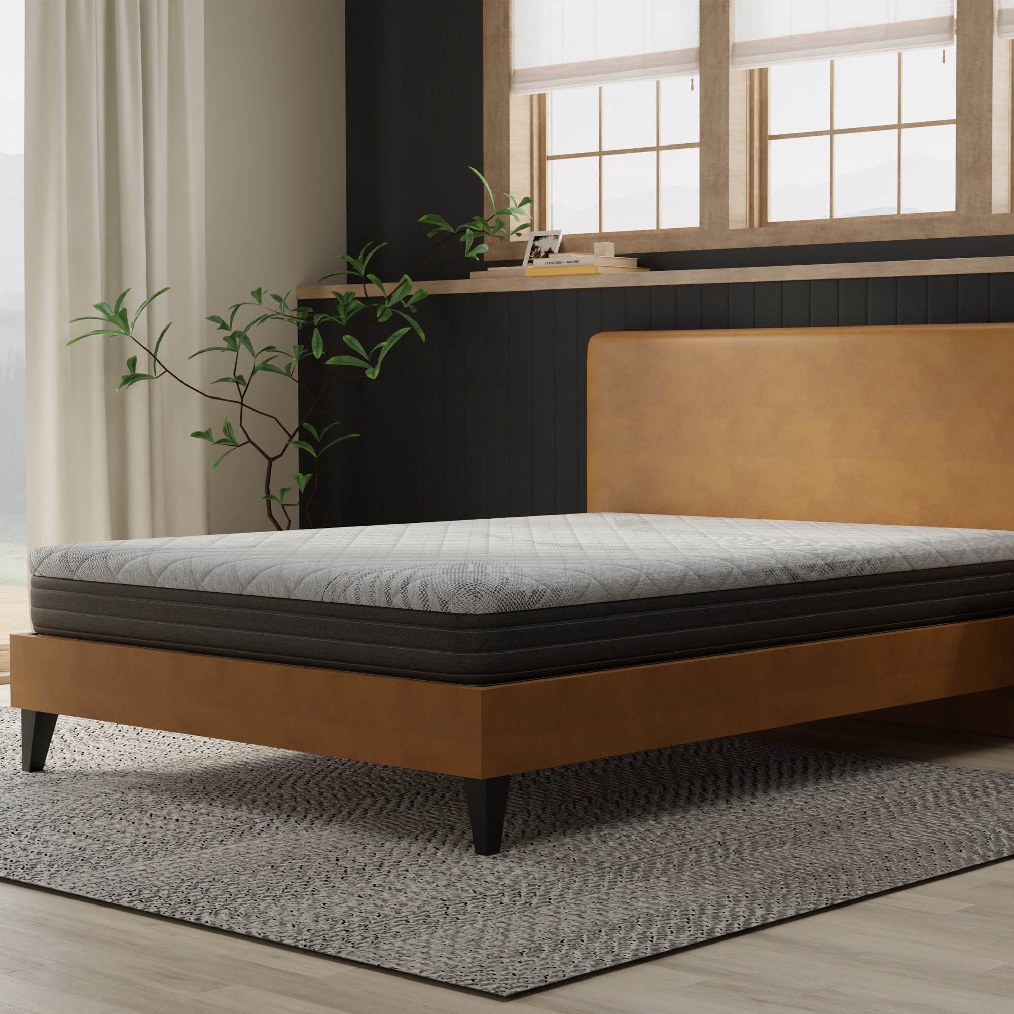 8” Bliss Gel Memory Foam Mattress Medium Firm - Blissful Nights