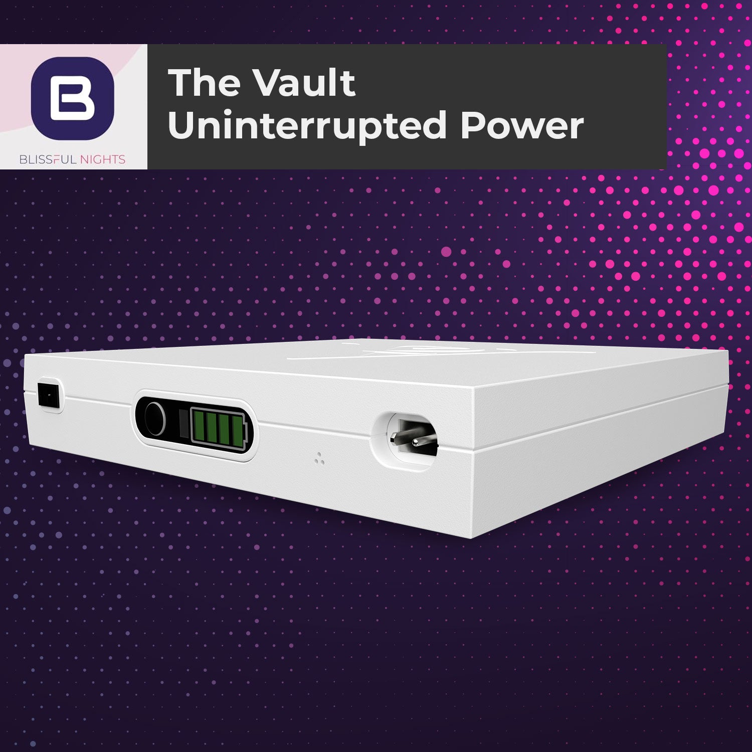 Blissful Nights The Vault Battery Backup - Uninterrupted power for you